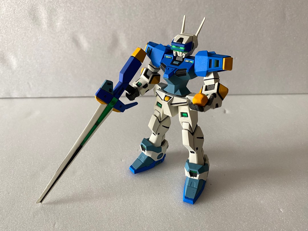 Wave 1/144 Sega Virtual-On game Temjin model kit (Assembled and painted ...