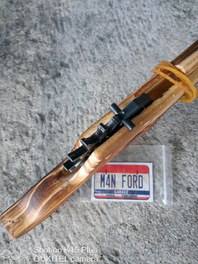 Wooden pistol, Hobbies & Toys, Stationery & Craft, Handmade Craft on ...