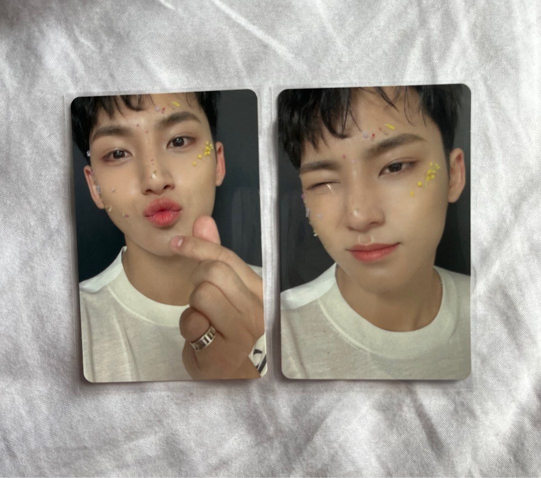 wts seventeen svt fallin flower japan lim a and c mingyu album pcs ...