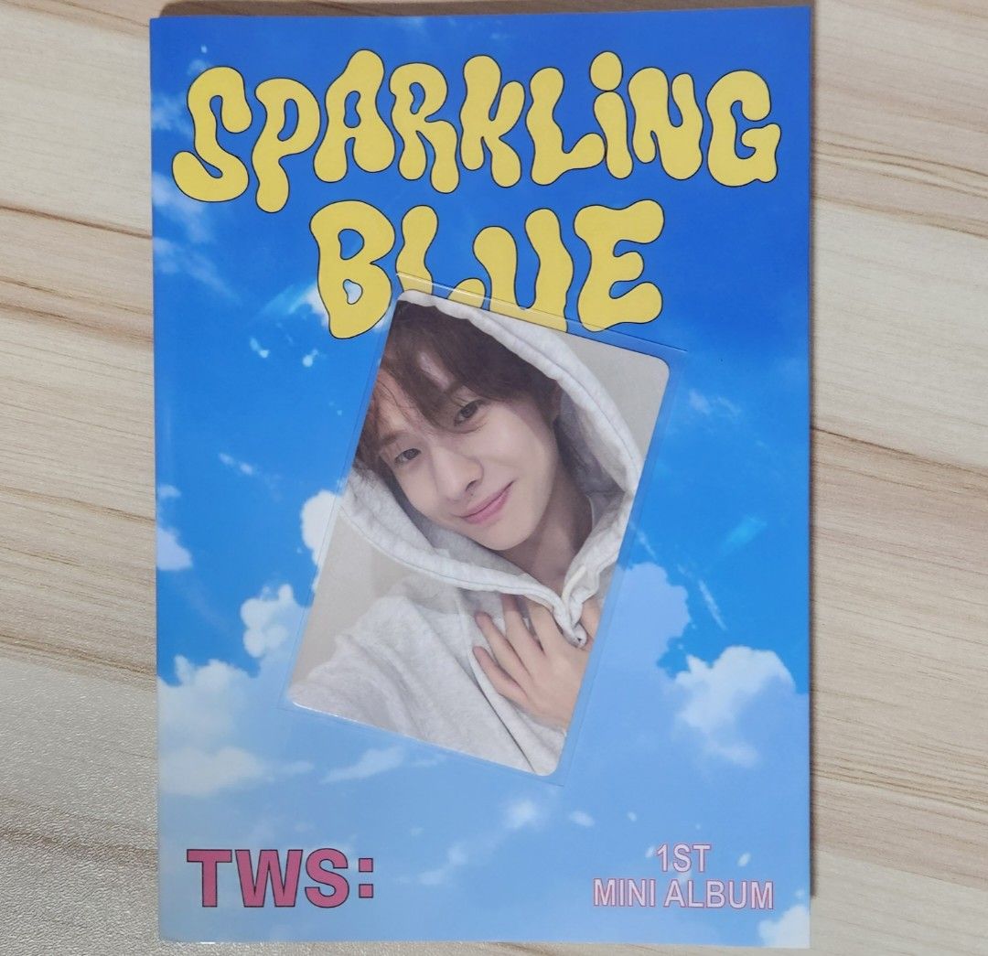 WTT tws sparkling blue weverse album kyungmin pc, Hobbies & Toys, Memorabilia & Collectibles, K ...