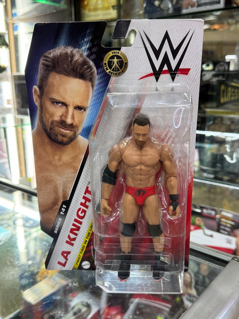 WWE Mattel Basic LA KNIGHT, Hobbies & Toys, Toys & Games on Carousell