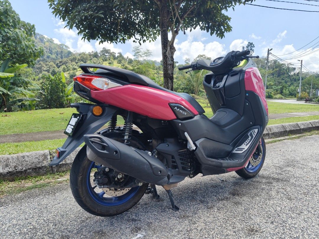 Yamaha Nmax V2 Pink Pink, Motorbikes on Carousell