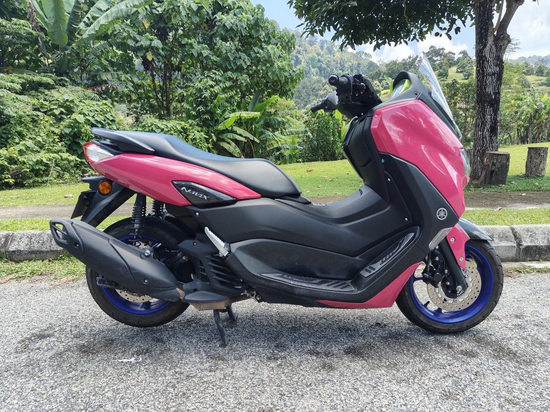 Yamaha Nmax V2 Pink Pink, Motorbikes on Carousell