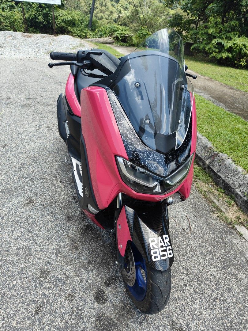 Yamaha Nmax V2 Pink Pink, Motorbikes on Carousell