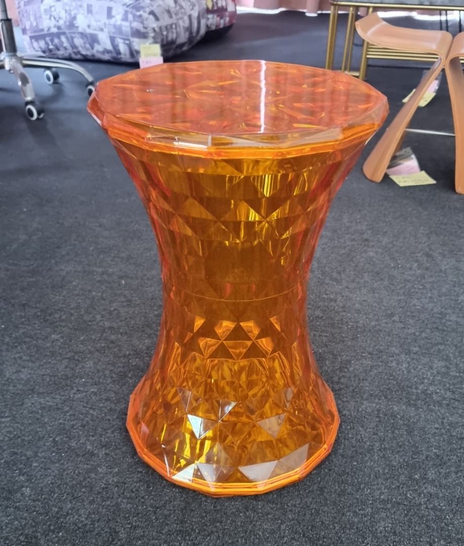 Acrylic stool, Furniture & Home Living, Furniture, Chairs on Carousell