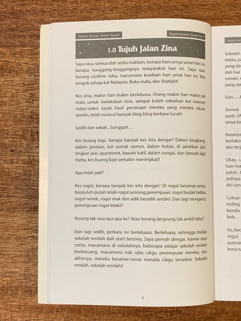 ADNIN ROSLAN ; TARBIAH SENTAP Karya paling sentap abad ini!, Hobbies ...