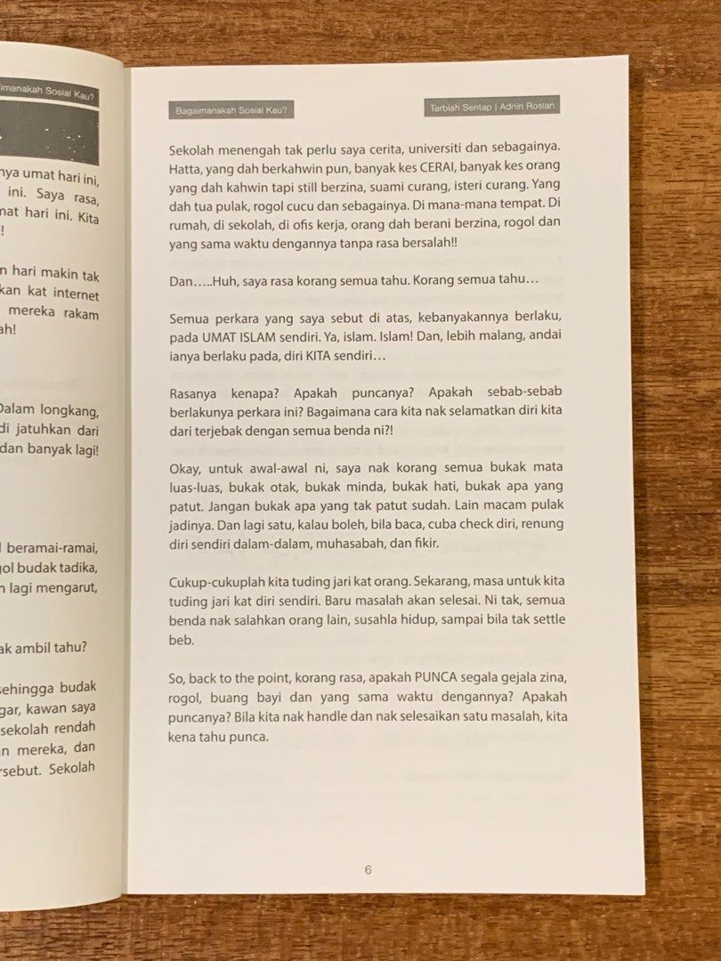 ADNIN ROSLAN ; TARBIAH SENTAP Karya paling sentap abad ini!, Hobbies ...