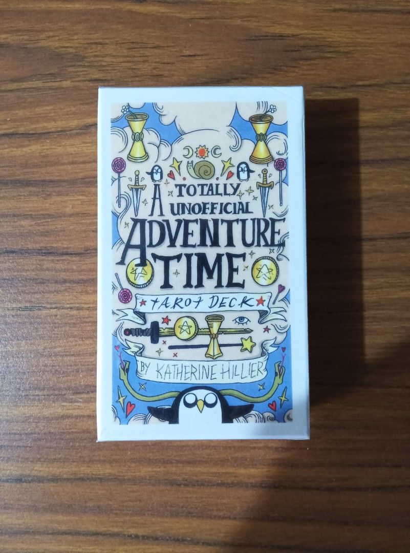 Adventure Time Tarot Deck By Katherine Hillier 78 card deck Fortune ...