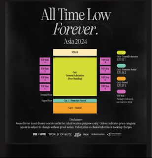 Coldplay Bangkok Concert Ticket, Tickets & Vouchers, Event Tickets on ...