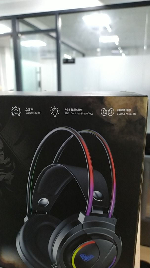 AULA Mountain S501 Gaming headphone, Computers & Tech, Parts ...