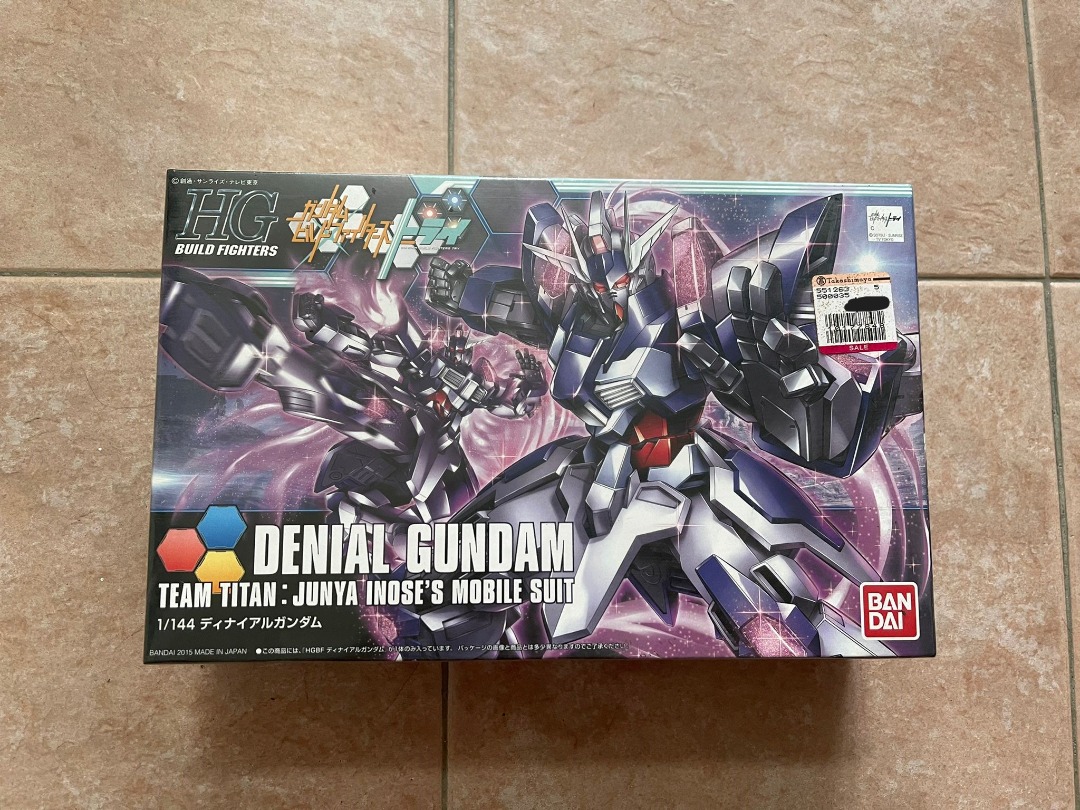 Bandai Hobby HG Build Fighters 1/144 Denial Gundam Team Titan : Junya ...