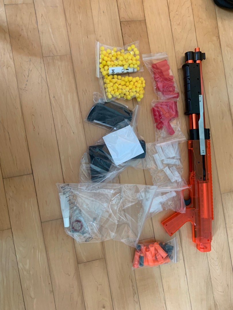 (BATCH 2) Monkee Mods Nerf shotgun Firefly blaster, Hobbies & Toys, Toys & Games on Carousell