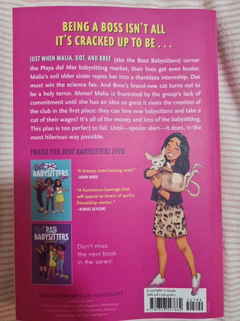 'Best babysitters ever' Caroline Cala, Hobbies & Toys, Books ...