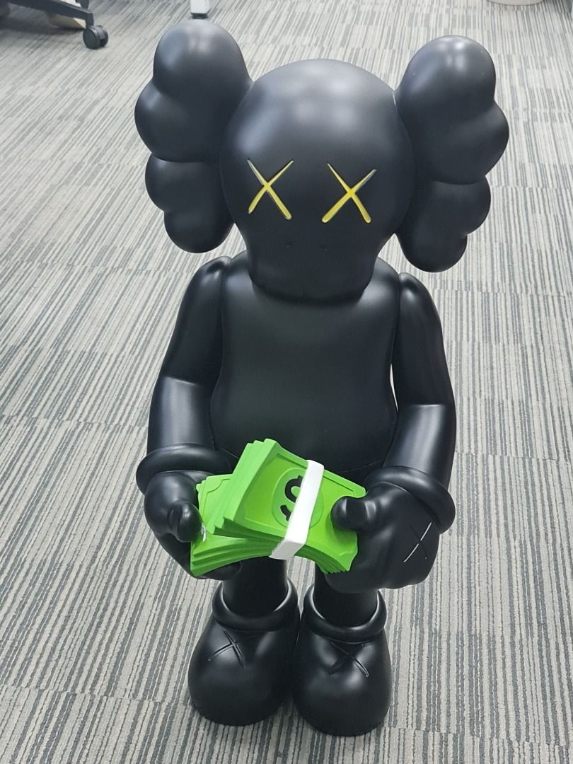 Black Kaws 27 inches Cash Figure, Hobbies & Toys, Toys & Games on Carousell