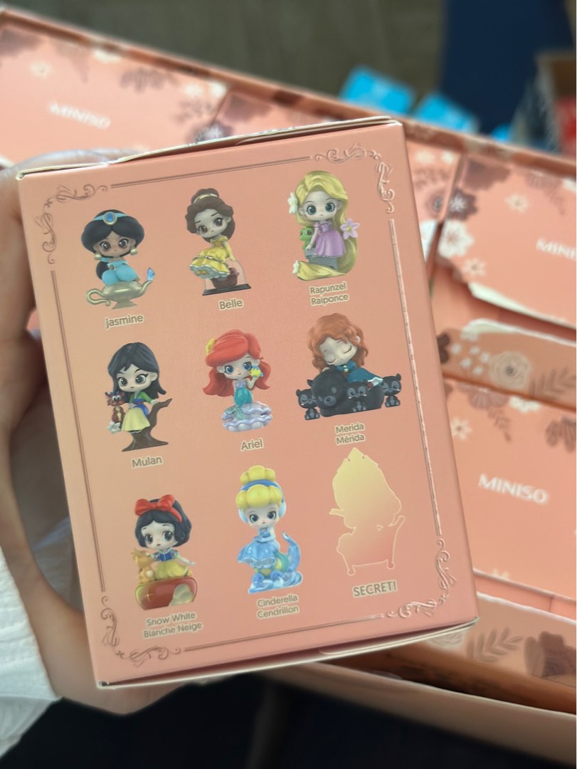 Blind box Miniso Disney Princess, Hobbies & Toys, Toys & Games on Carousell