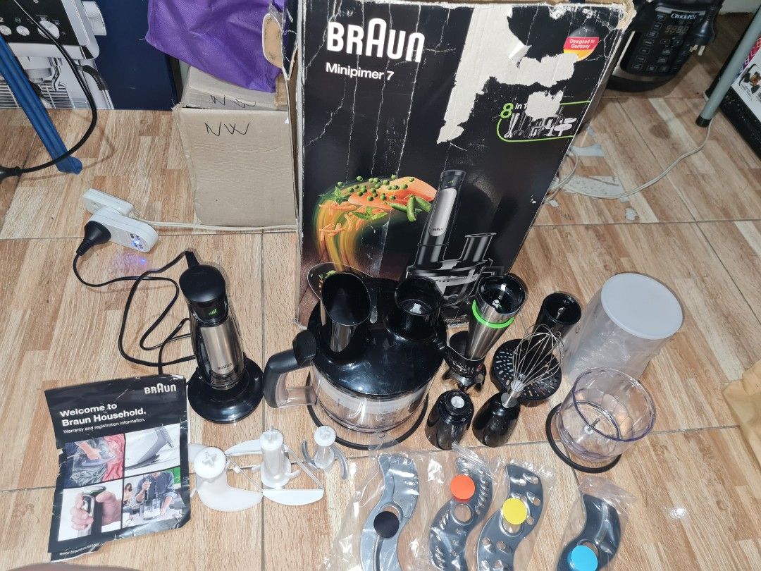 Braun multiquick blender, TV & Home Appliances, Kitchen Appliances ...