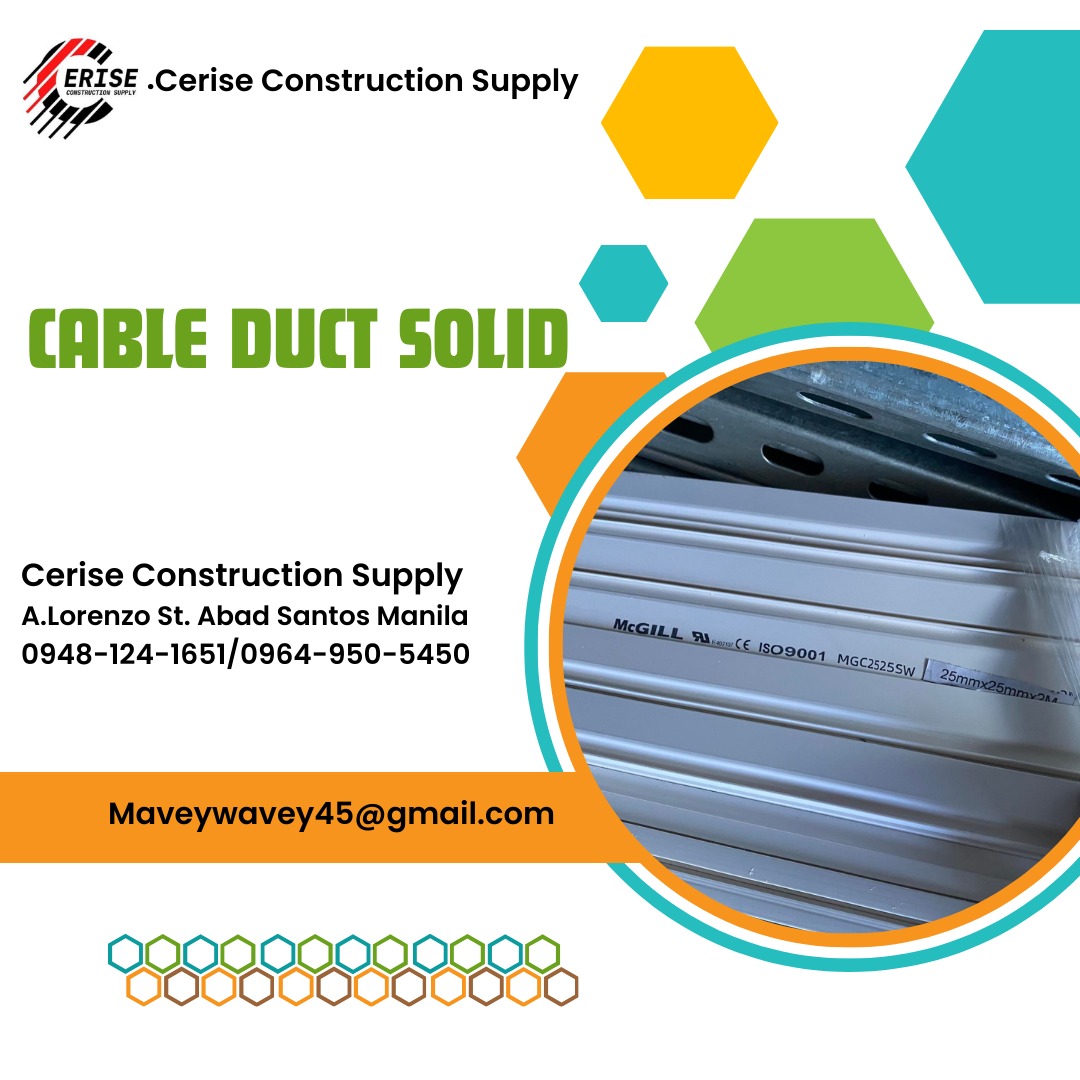 Cable Duct Solid, Commercial & Industrial, Construction Tools ...