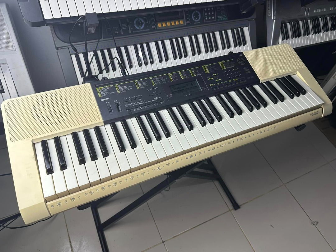 Casio LK-116 Piano Keyboard Organ 61 Keys Semi Weighted Touch Response, Hobbies & Toys, Music ...