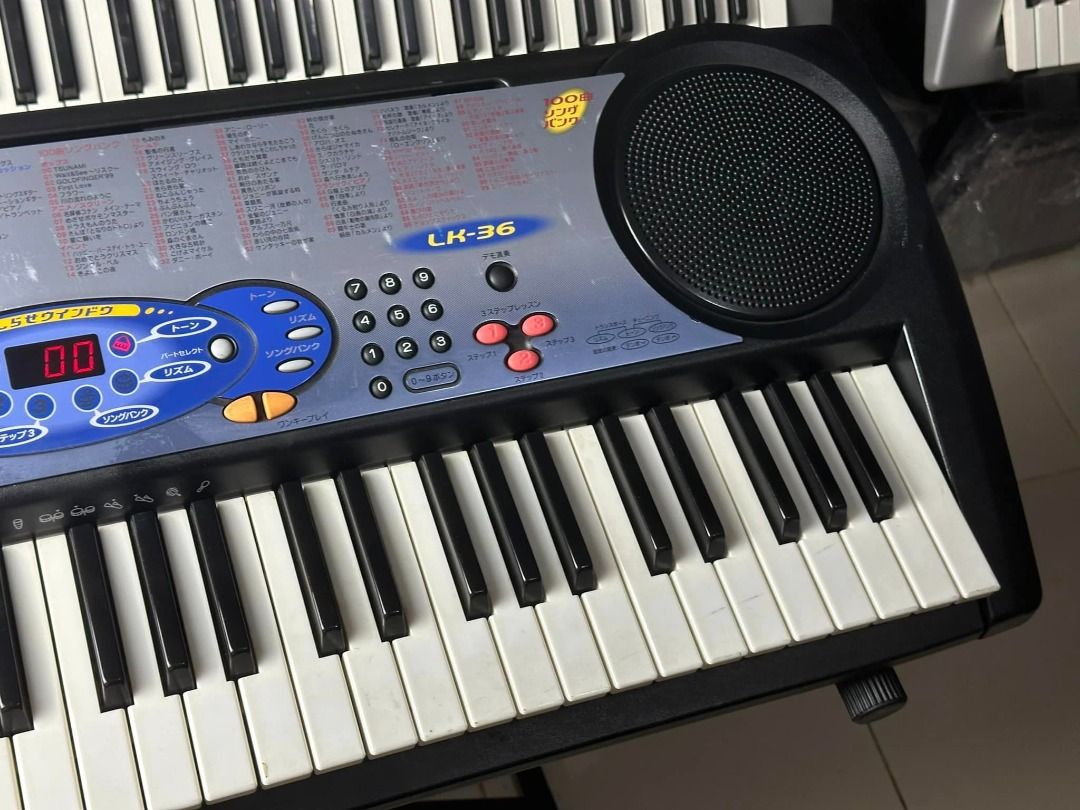 Casio LK-36 Piano Keyboard Organ 61 Keys, Hobbies & Toys, Music & Media, Musical Instruments on ...