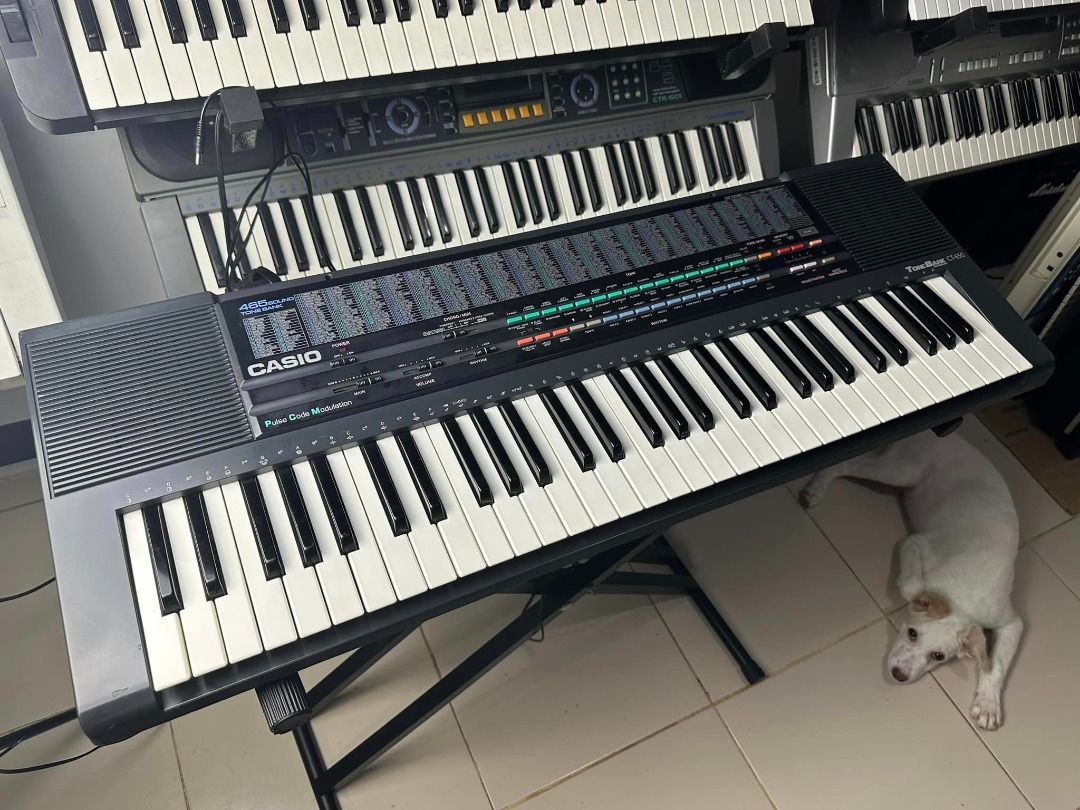 Casio Tonebank CT-650 Piano Keyboard Organ 61 Keys, Hobbies & Toys ...