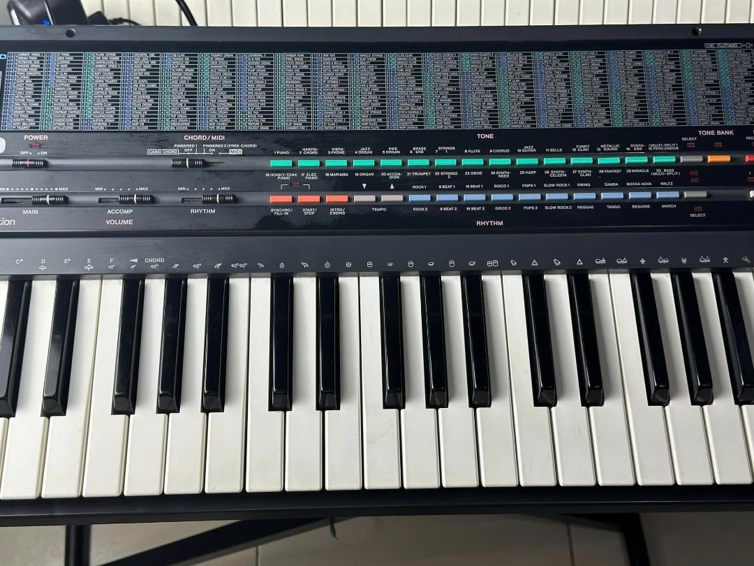 Casio Tonebank CT-650 Piano Keyboard Organ 61 Keys, Hobbies & Toys ...