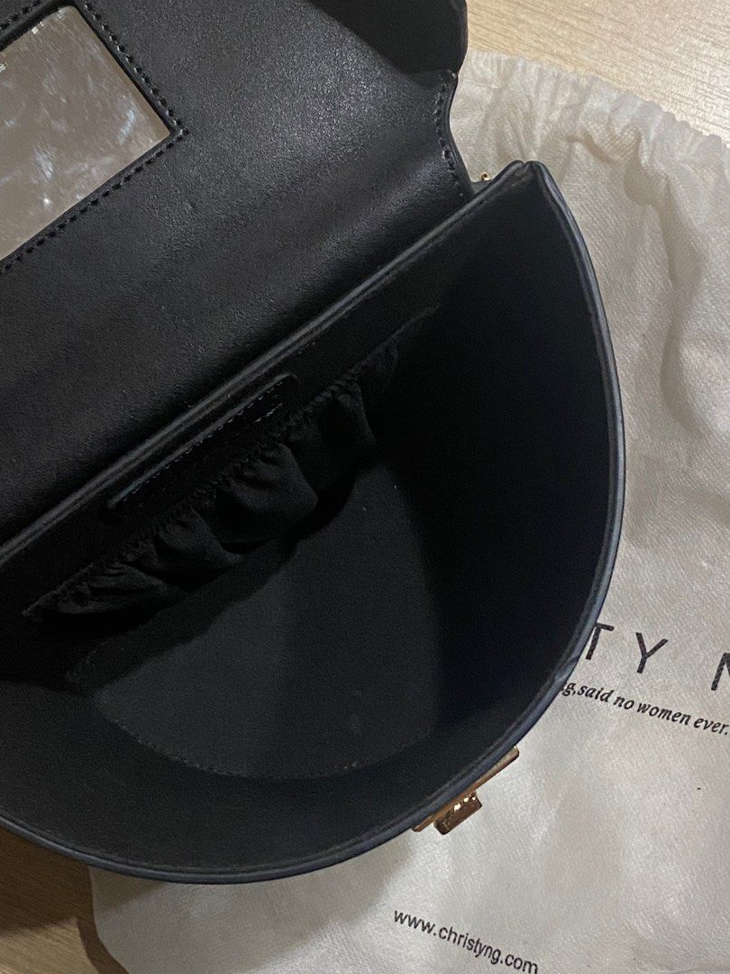 Christy Ng Box Bag in Black, Women's Fashion, Bags & Wallets, Shoulder ...