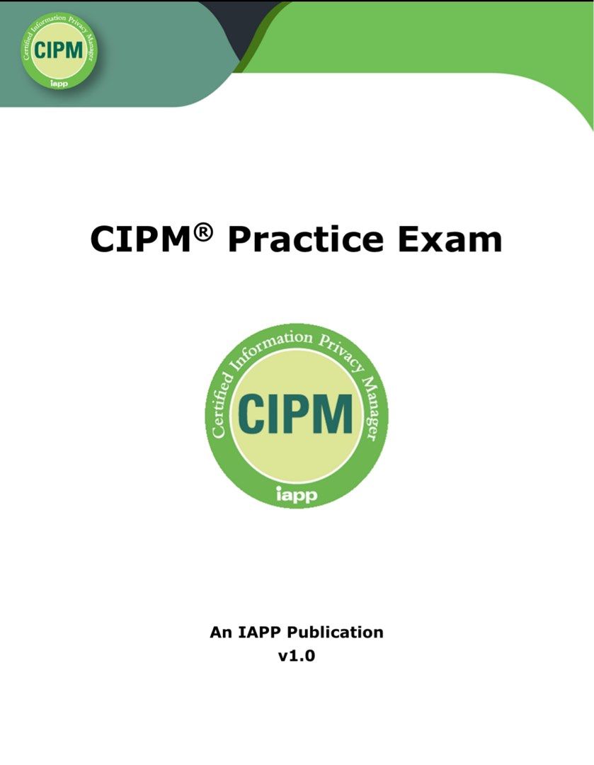 CIPM practice exam PDF, Hobbies & Toys, Books & Magazines, Textbooks on ...