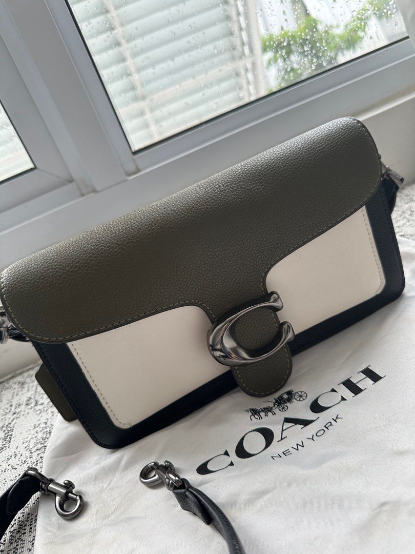 Coach Tabby Army Black, Barang Mewah, Tas & Dompet di Carousell