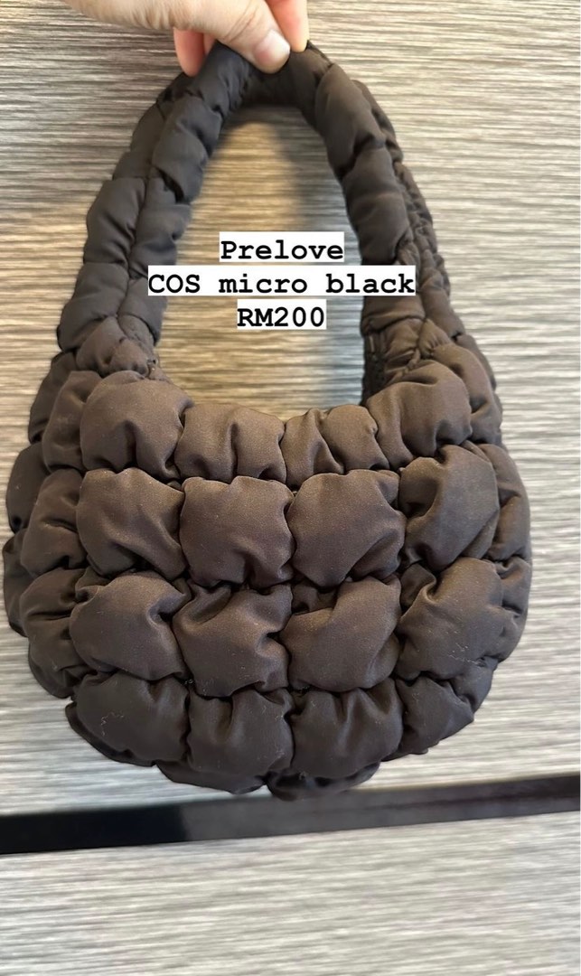 COS Micro Black, Women's Fashion, Bags & Wallets, Shoulder Bags on ...
