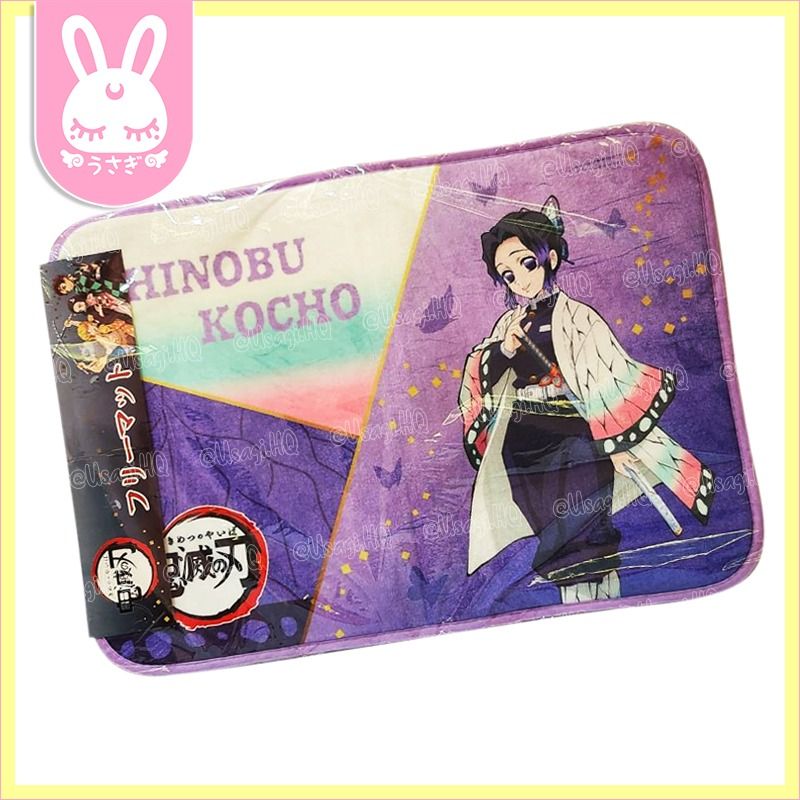 Demon Slayer: Kimetsu no Yaiba Licensed Soft Plush Floor Mat - Shinobu ...