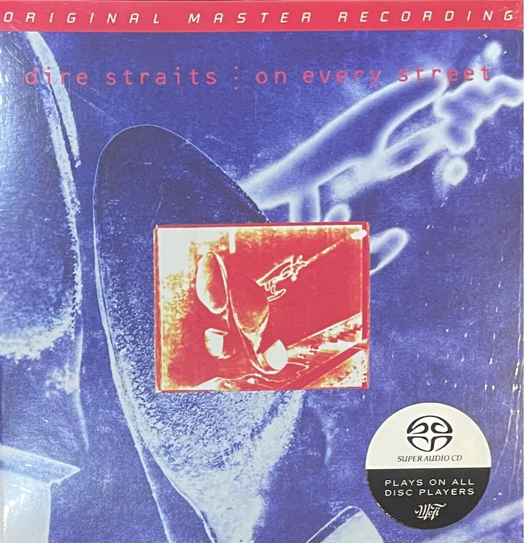 DIRE STRAITS - ON EVERY STREET(MOFI HYBRID SACD), Hobbies & Toys, Music ...