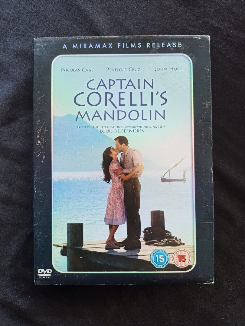 DVD Captain Corelli's Mandolin, Hobbies & Toys, Music & Media, CDs ...