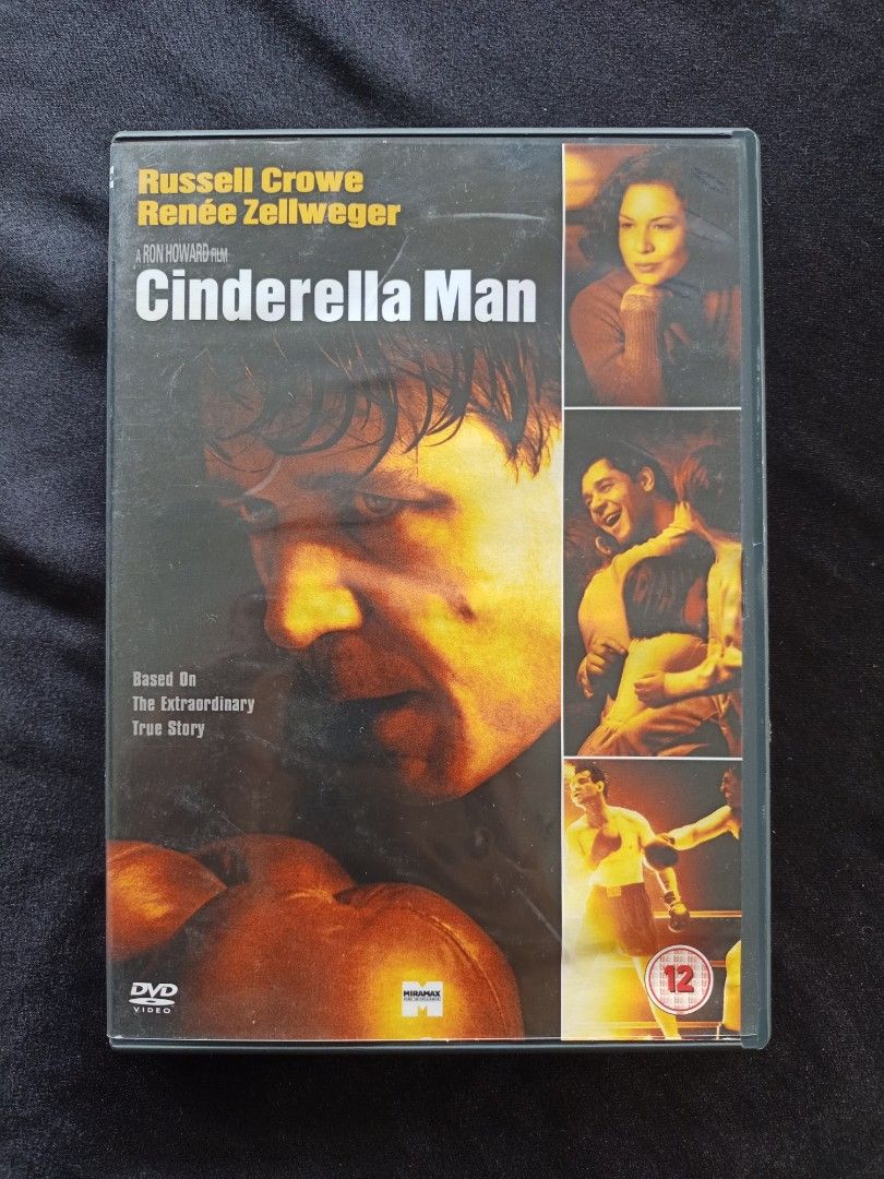 DVD Cinderella Man, Hobbies & Toys, Music & Media, CDs & DVDs on Carousell