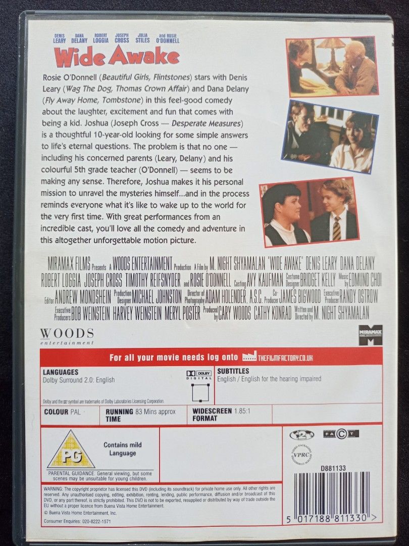 DVD Wide Awake, Hobbies & Toys, Music & Media, CDs & DVDs on Carousell