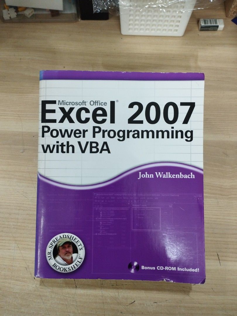 (ENG) Microsoft Office Excel 2007 Power Programming With VBA, Hobbies & Toys, Books & Magazines ...