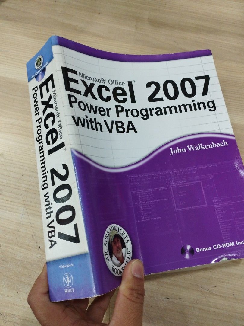 (ENG) Microsoft Office Excel 2007 Power Programming With VBA, Hobbies ...