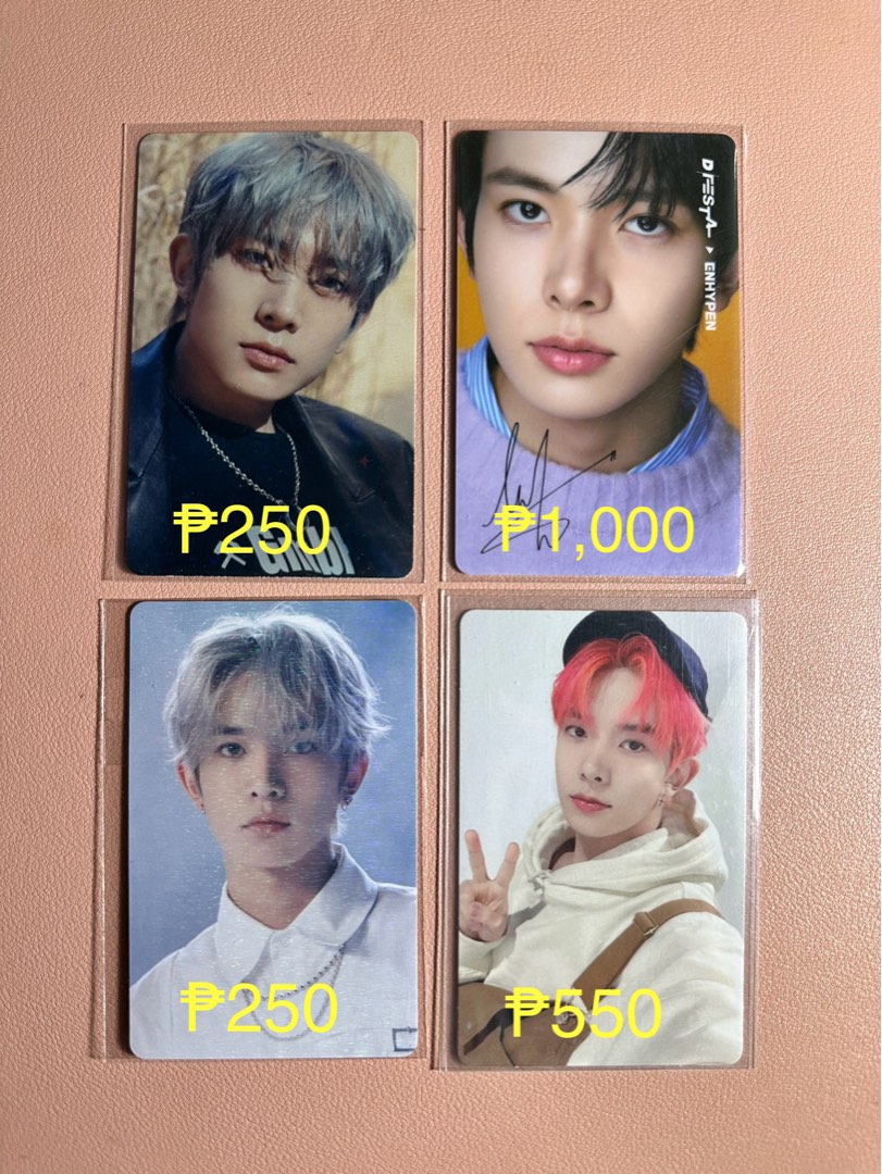 Enhypen Heeseung Photocard Tingi, Hobbies & Toys, Memorabilia ...