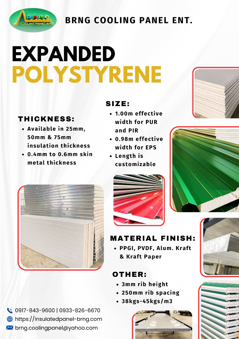 Expanded polyestyrene Panel, Commercial & Industrial, Construction ...