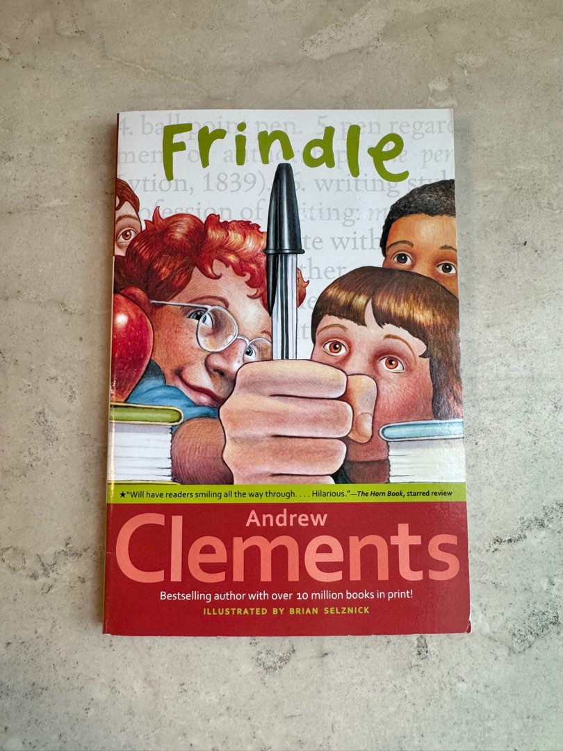 《Frindle 》by Andrew Clements 書Book, 興趣及遊戲, 書本 & 文具, 小說 & 故事書 - Carousell