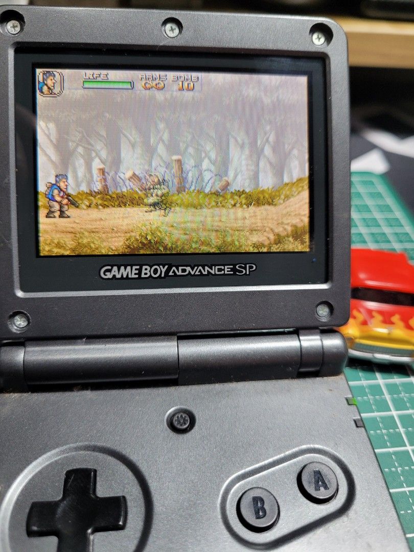 GAMEBOY ADVANCE SP AGS-101 Black, Video Gaming, Video Games, Nintendo on Carousell