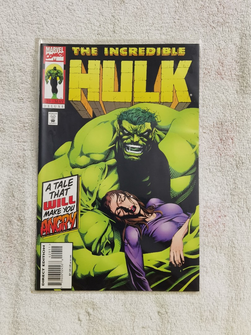 Incredible HULK (1962 series) issue 429. Story by Peter David. Art by ...