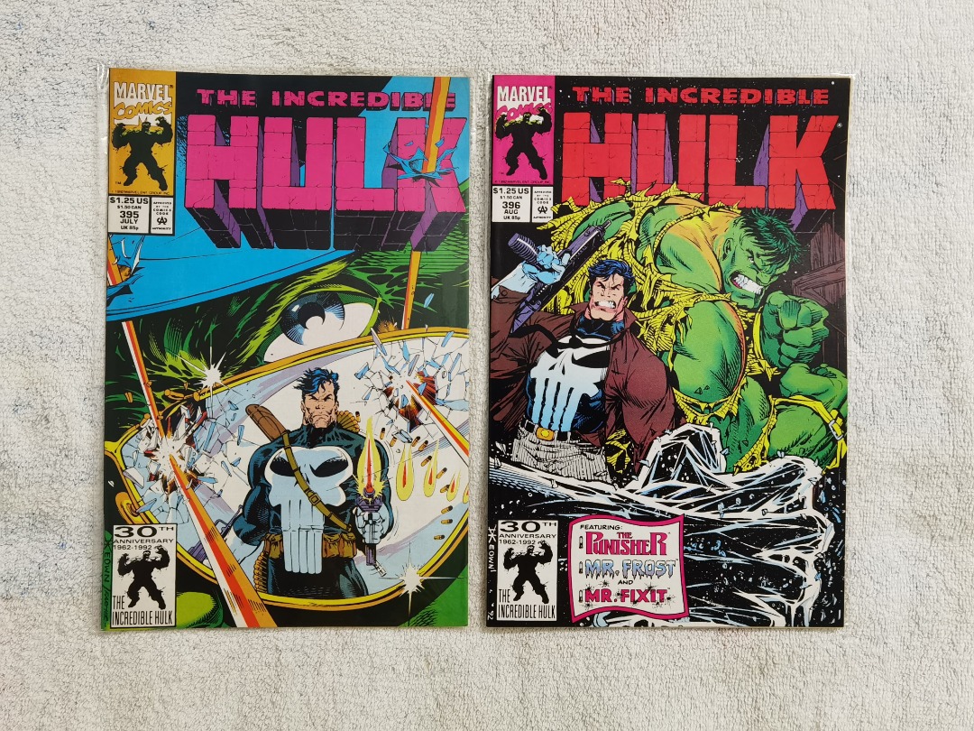 Incredible HULK (1962 series) issue 395-396 "Return to Vegas". Guest ...