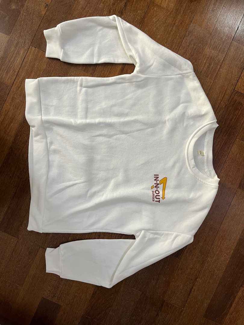 in-n-out burger sweater, Women's Fashion, Tops, Longsleeves on Carousell