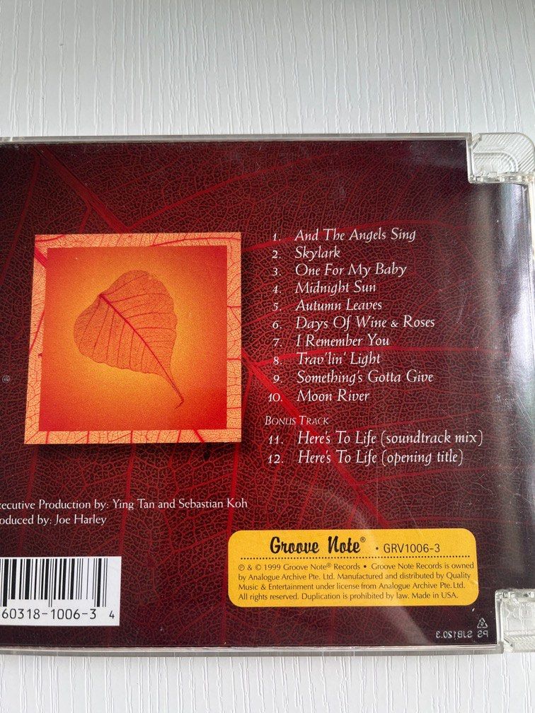 Jacintha CD Autumn Leaves SACD 靚聲 Johnny Mercer, 興趣及遊戲, 音樂、樂器 & 配件, 音樂與 ...