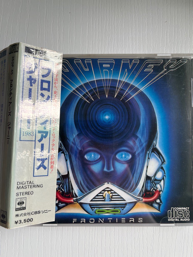 Journey CD Frontiers 35DP-45 CSR 內圈 日本舊版, 興趣及遊戲, 音樂、樂器 & 配件, 音樂與媒體 - CD ...