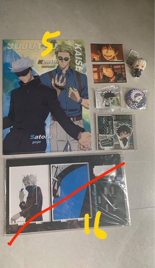 jujutsu kaisen jjk gojo satoru merch, Hobbies & Toys, Memorabilia ...