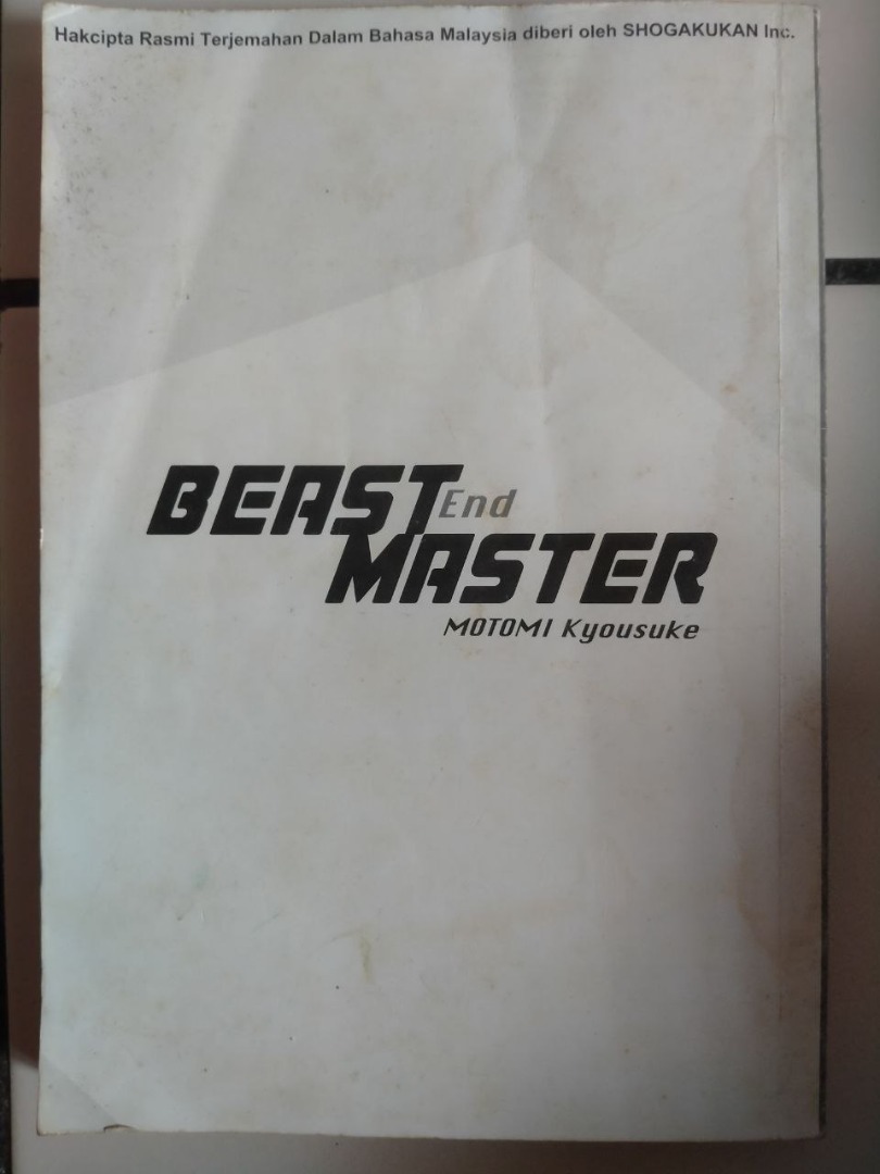 Komik/Comic Beast Master, Hobbies & Toys, Books & Magazines, Comics & Manga on Carousell