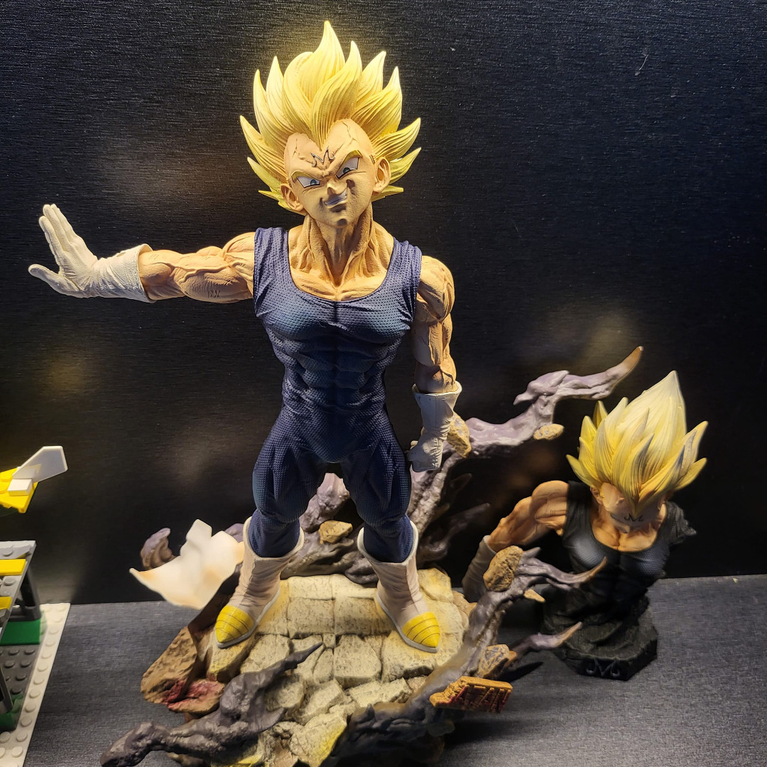 Majin Vegeta M Vegeta GK 34CM Head & Hand swappable (The first patch ...
