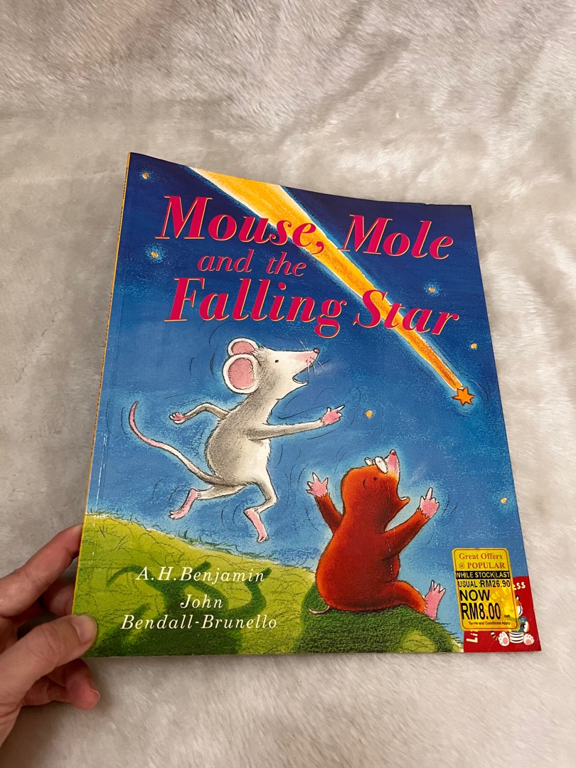 Mouse, Mole and The Falling Star Children Book, Hobbies & Toys, Books ...