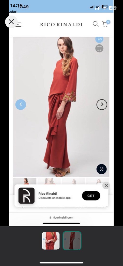 Naomi Modern Kurung Rico Rinaldi Summeraya, Women's Fashion, Muslimah ...